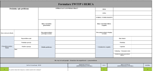 TWTTP HERCA FORMATKA - Inżynier Jakości